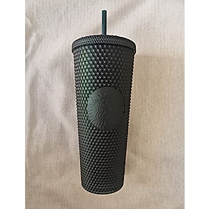 Starbucks Dark Green Jelly Studded Tumbler 24oz Venti