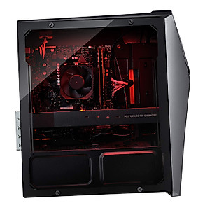 ROG Strix GL10DH Gaming Desktop PC, AMD Ryzen 5 3400G, GeForce GTX 1650, 8GB DDR4 RAM, 512GB PCIe SSD, Wi-Fi 5, Windows 10 Home, GL10DH-PH552 (Renewed)