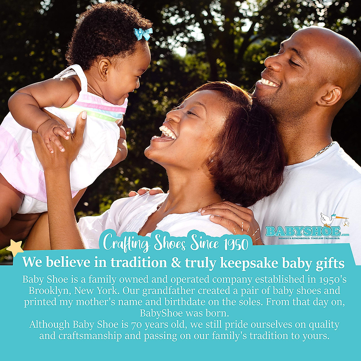 BabyShoe Personalized Baby Boy Christening Shoes – Baptism Leather Lace Up Shoes with Hand Embossed Name & Date – Special Occasion Newborn Church Shoes with Blue Ribbon - Great Idea