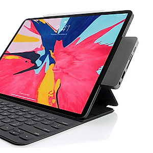 Targus HyperDrive 6-in-1 USB-C Hub for iPad Pro/Air - Silver, (HD319B)