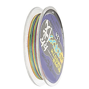 Fishing Line, High Strength PE Fishing Wire Strong Water Cutting Standard Line Diameter Long Service Life Soft for Fishing(1.2)