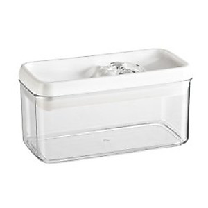 Felli Flip Tite Acrylic Food Storage Rectangular Canister, 33 oz. (1)