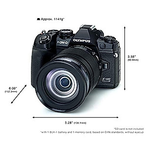 Olympus OM-D E-M1 Mark III Black Camera Body with M.Zuiko Digital ED 12-100mm F4.0 IS PRO Lens