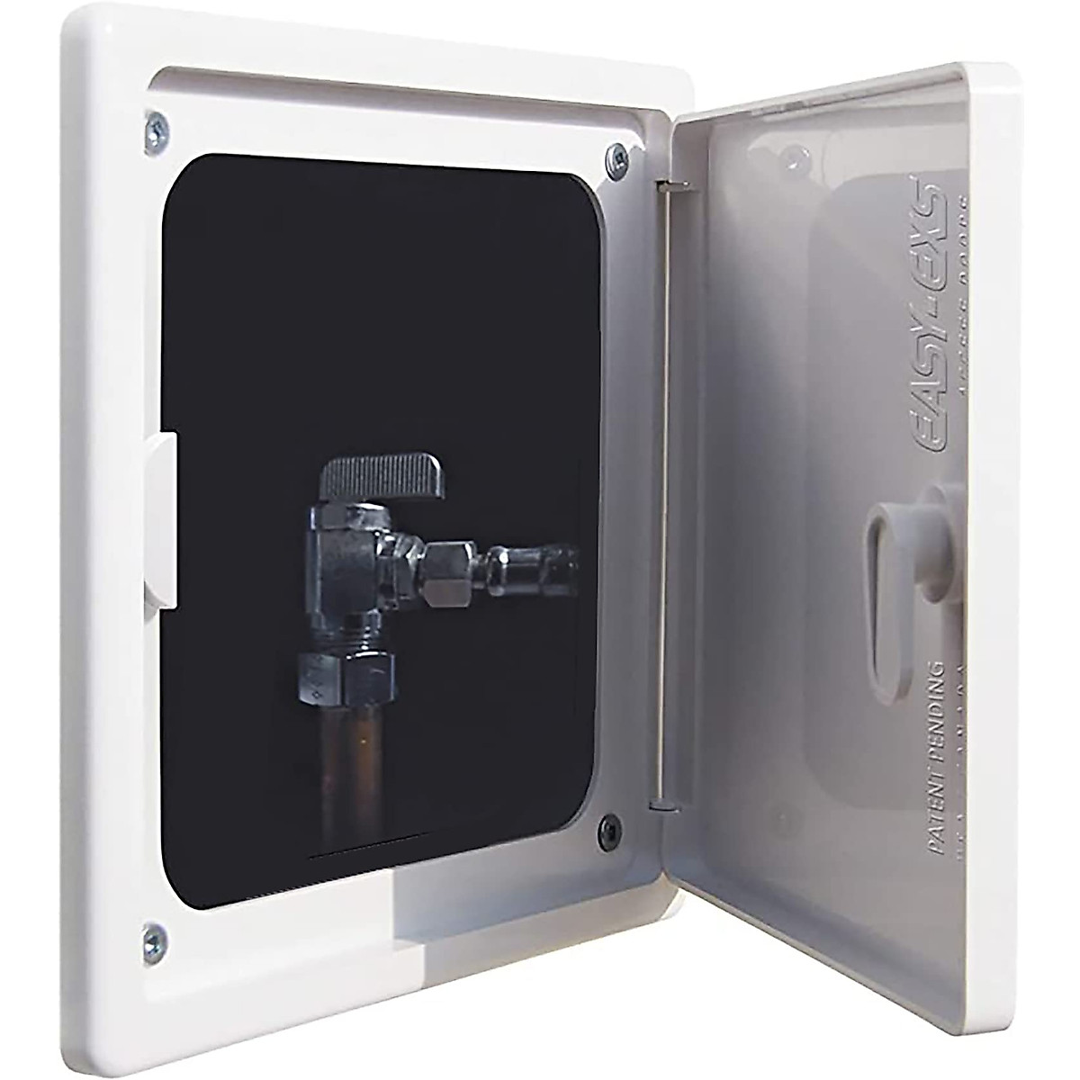 EASY-EXS Access Panel 8x8 with Door (Max Service Opening 6.5x6.5) Plastic White (Medium 8''x8'')