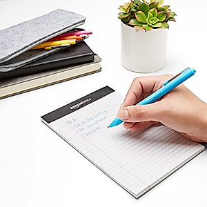 Amazon Basics Retractable Ballpoint Pen - Assorted Colors - 24-Pack