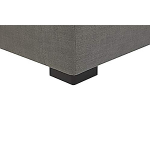 Amazon Brand - Stone & Beam Westview Extra-Deep Down-Filled Loveseat Sofa Couch, 75.6"W, Smoke