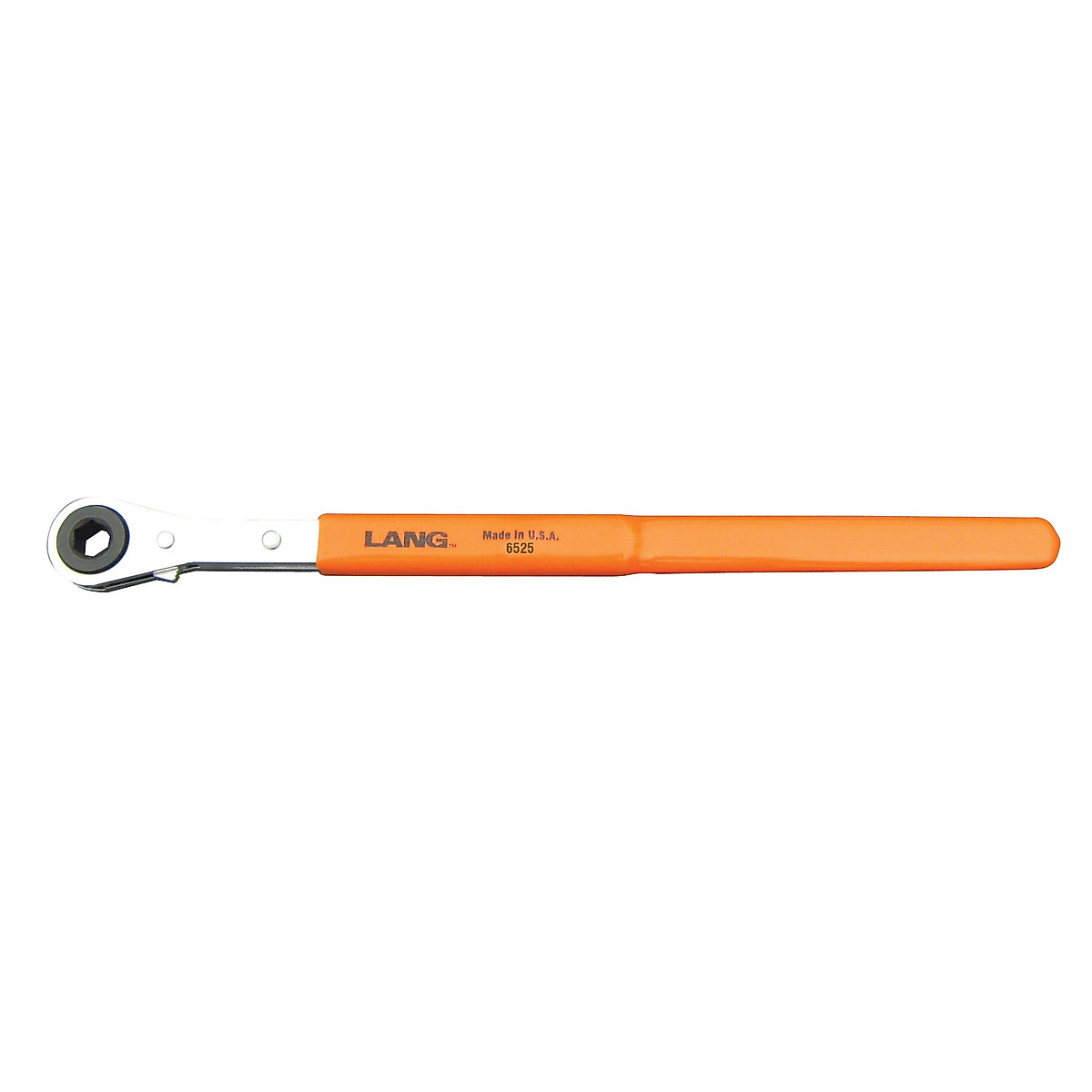 Lang Tools 6525 XL Ratcheting Side Terminal Battery Wrench, 5/16"