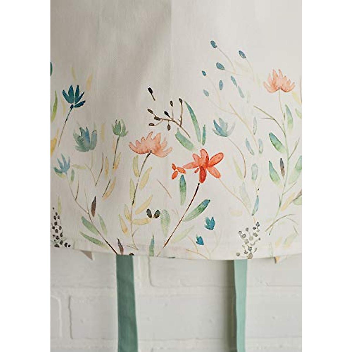 Maison d' Hermine Colmar 100% Cotton 1 Piece Kitchen Apron with an Adjustable Neck & Visible Center Pocket with Long Ties for Women Men | Chef (27.50"x31.50")