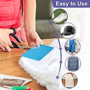 Amrules Iron Patches, 30 Piece 3.7 X 4.9 Inch Multi-Colored Fabric Repair Kit, 29 Shades Iron on Patches for Jeans, Shirts, Clothes, Pants