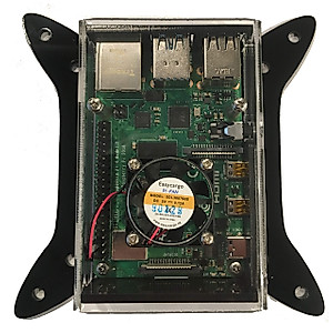 VESA Mount Case for Raspberry Pi 4 with Fan