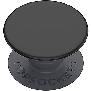 PopSockets: PopGrip Basic Black - Expanding Stand and Grip + PopMount 2 Multisurface Mount for PopSockets Grips - Black Multipack Bundle