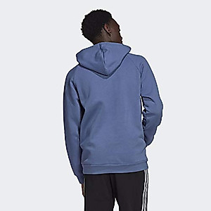 adidas LOUNGEWEAR Adicolor 3D Trefoil Graphic Hoodie Men's, Blue, Size M