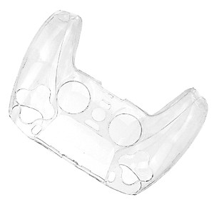 Gamepad Case for PS5 Controller, Clear Controller Skin Anti-Slip Silicone Rubber Cover for PS5, Gamepad Handle Grip for PS5 Controller