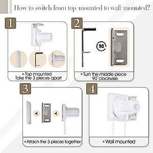 PHI VILLA Outdoor Roller Shade 8' (W) x 8' (H), Patio Shades Roll Up, Wheat