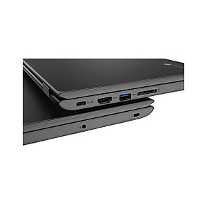 Lenovo 100E Chromebook 2ND Gen 81QB000AUS Laptop Computer, 11.6" HD (1366 X 768) Display, MediaTek MT8173C Processor, 4GB RAM, 16GB eMMC TLC SSD, Powervr GX6250, Chrome OS, Black