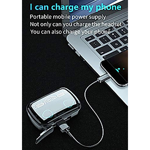 M10 TWS Wireless in-Ear Headphone Earphone Sports Waterproof Touch Headset with LED Display