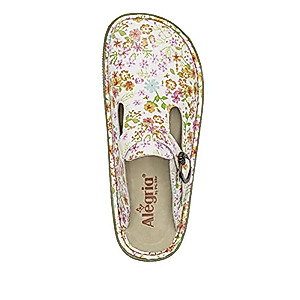 Alegria Women's Classic Prime Time Leather Clog 8-8.5 M US