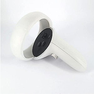 Controller Grip with Halo Protection for Oculus Quest 2 Translucent White