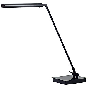 House of Troy G350-BLK Generation Collection 11-Inch to 22-Inch Adjustable LED Desk/Piano Lamp, Black