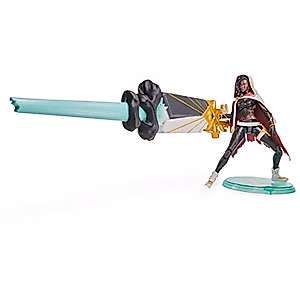 League of Legends, 2-Pack, Official 6-Inch Senna and Thresh Collectible Figures, Glow-in-The-Dark with 4 Accessories, The Champion Collection, Collector Grade, Ages 14 and Up