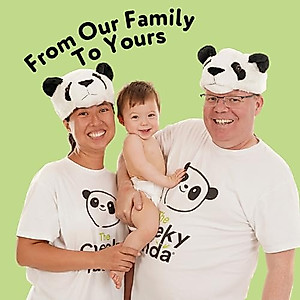 The Cheeky Panda – Bamboo Lined Nappies | Size 3 (6-11Kg, 40 Nappies) | Super Absorbent Core, Up to 12h Protection, Eco-Friendly, Super Soft, Strong & Sustainable