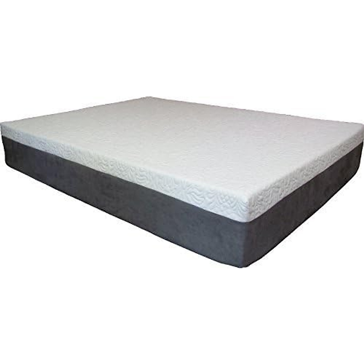 The American Mattress Company- 12in Gel Infused Memory Foam Mattress - 100% Made in USA - 20 Year Warranty - CertiPur Foam (Queen) - Chiropractic Endorsed