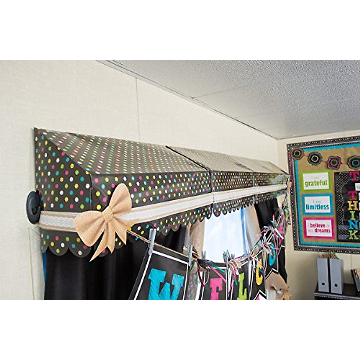 Teacher Created Resources Chalkboard Brights Awning (77184)