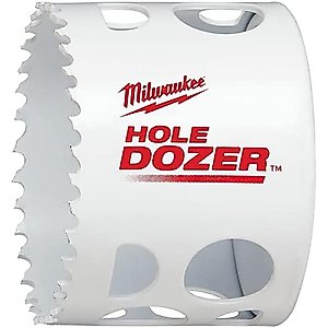 Hole Dozer Hole Saw, Bi-Metal, 2-1/2 in