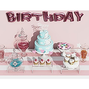 Kcrystenia 9" Perfume Stand (1 Pack) & 6 Pack Acrylic Risers for Display