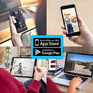 JideTech 5MP POE Outdoor IP Security Camera, 65ft IR Night Vision Motion Detection IP66 Waterproof