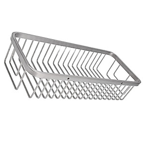 Shower Basket, Easy to Use Wall Mounted Shelf Sturdy Save Space for Bathroom for Dining Room for Balcony