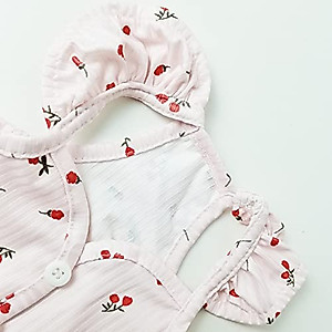 Dog Cat Rose Suspender Dress Floral Dog Skirt Elegent Dog Outfit Cat Dress for Party Wedding Birthday Puppy Apparel Summer Clothes