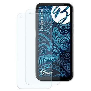 Bruni Screen Protector compatible with Gigaset GX6 Protector Film, crystal clear Protective Film (2X)