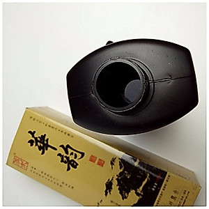 MZ001 HmayartBlack Sumi Liquid Ink for Japanese Brush Calligraphy & Chinese Traditional Artworks 250ml (Black)