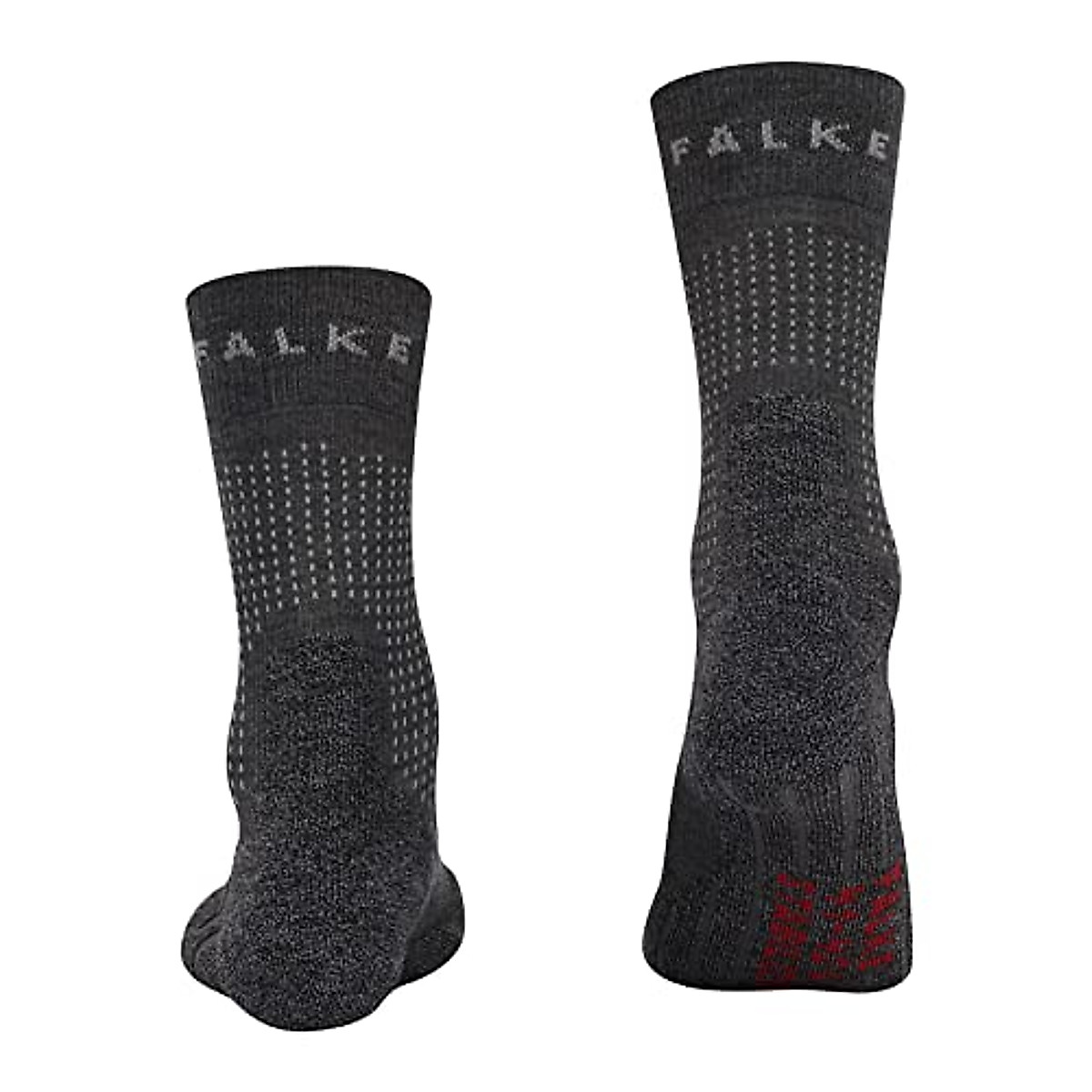 FALKE Men's Stabilizing Wool Running Socks, Crew, Medium Cushion, High Protection, Breathable Quick Dry, Merino Wool, 1 Pair