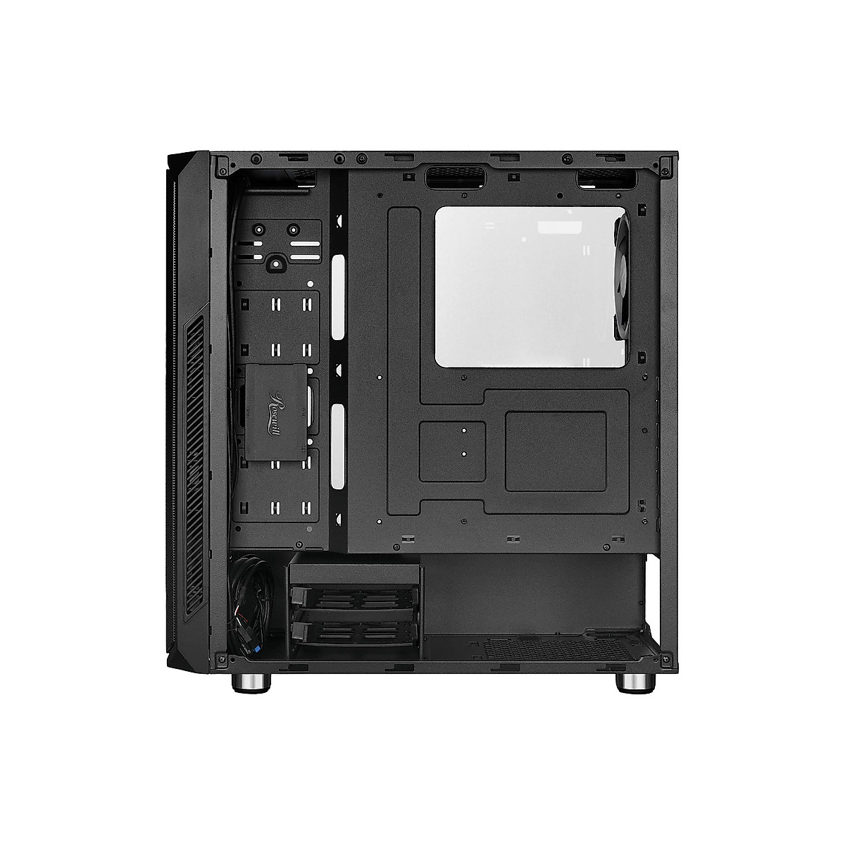 Rosewill Spectra D100 ATX Mid Tower Gaming Case with Tempered Glass Side Panel