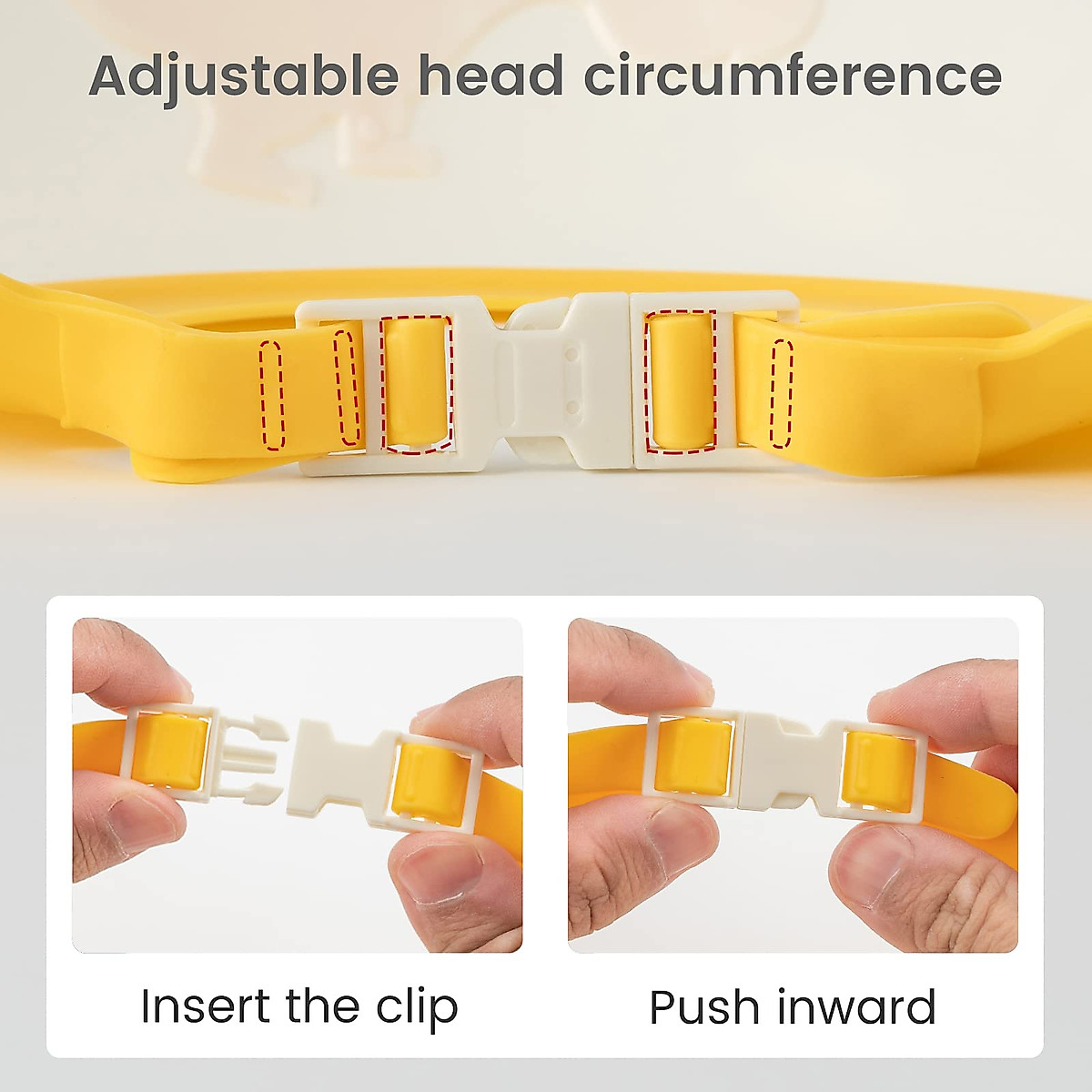 FUNUPUP 2 Pack Baby Shower Cap for Kids, Adjustable Toddler Hair Washing Bathing Cap Shield Baby Shower Visor Shampoo Cap Protect Baby Eyes (Dinosaur)