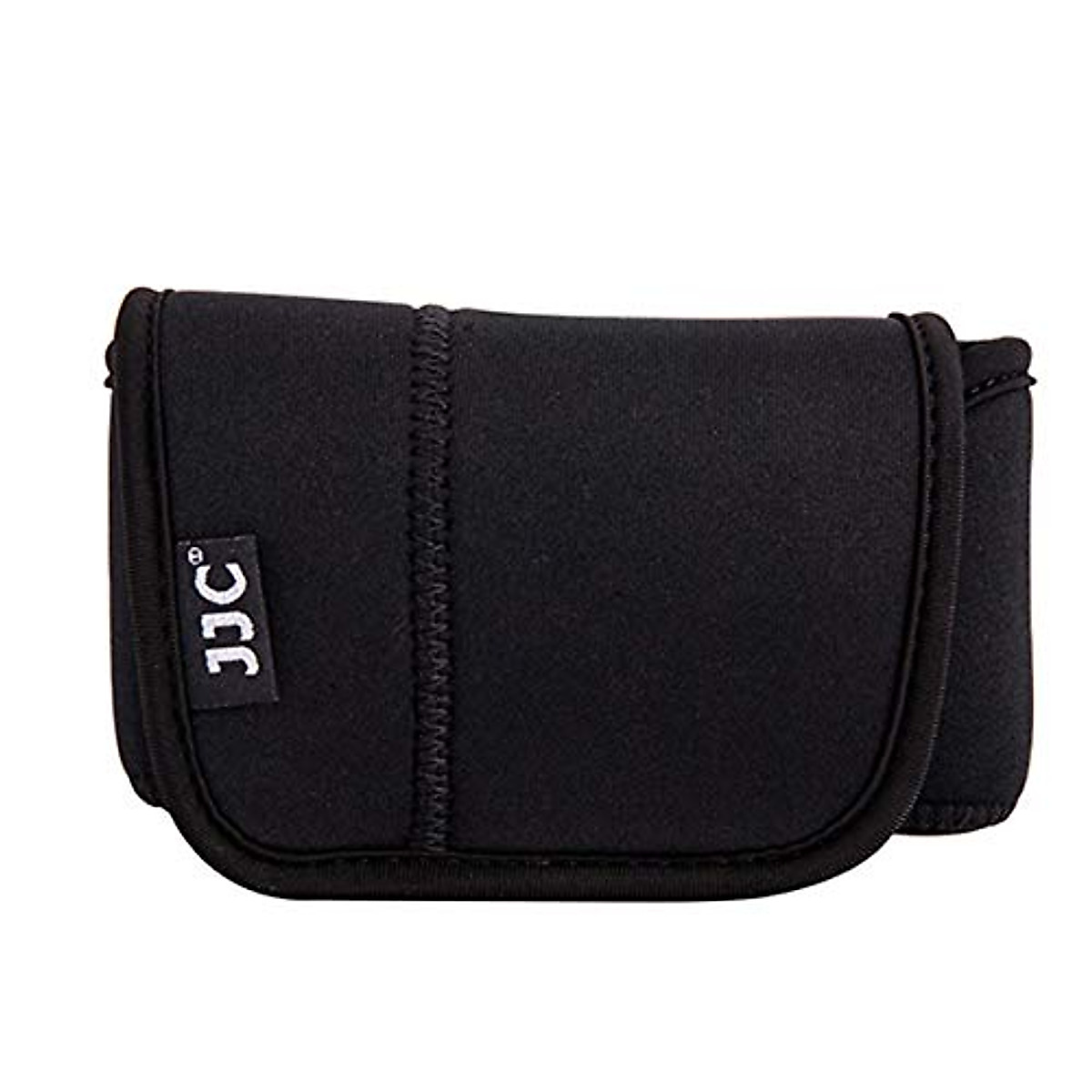 JJC Black Ultra Light Neoprene Camera Case, Compatible with X-E4 X-T30 II X-T30 X-T20 X-T10 +Short Prime Lens, 18mm F1.4/ 27mm F2.8/ 35mm F2, Pouch Bag Fuji X100V X100VI, Compact Size 127x85x84mm