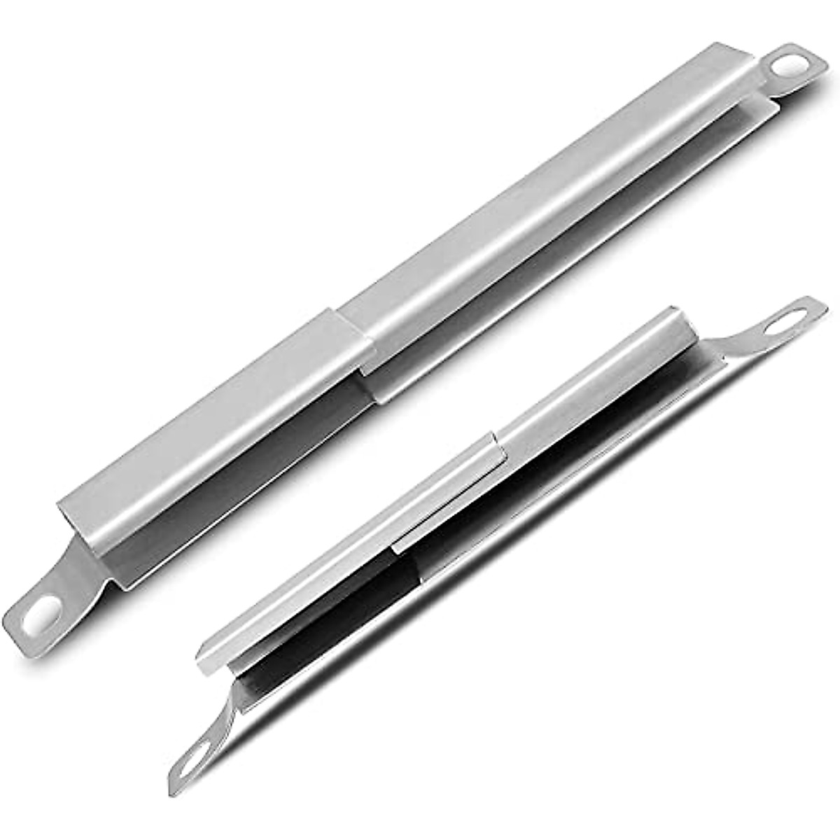 WALBZS Replacement Adjustable Crossover Channel/Tubes 5.5 up to 8.5 Inch for Nexgrill 720-0830h and Charbroil 463344116, 463241113, 463449914, 463436215, 463244011, Thermos 461442114 (4 Pcs)