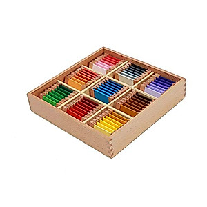 Adena Montessori Color Tablets(3rd Box) - Montessori Color Box Materials Sensorial Educational Tools