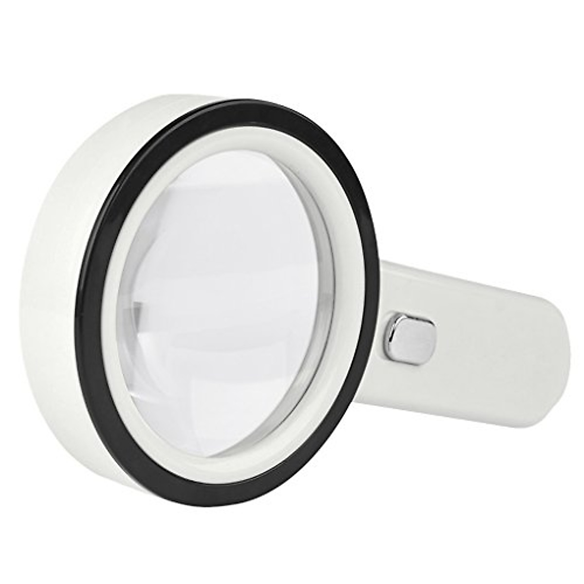 12 LED Lighted Magnifier 20X Handheld Reading Loupe Magnifier 105mm, Battery Powered Illuminated Magnifying Glass for Reading,Inspection,Coins,Rock,Science,Craft and Hobby