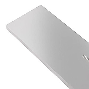 YIYIBYUS Fire Pit Burner Cover- Fire Pit Burner Cover for Rectangle Stainless Steel Drop-in Fire Pit Pan (39'' x 9'' Stainless Steel)