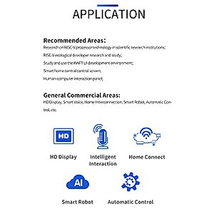 Kocoo Lichee RV 86 Panel, 86x86 mm, Allwinner D1 RISC-V 64bit, Smart Home Central Control Development Board Support Linux Waft (720 512MB with Shell)