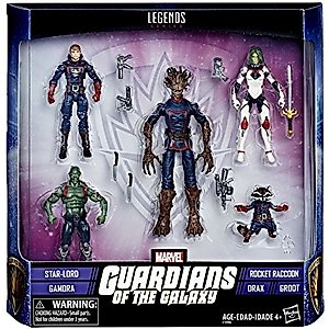 Marvel Legends Guardians of the Galaxy 3.75 Inch Action Figure Set