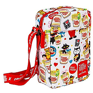 Nissin Cup Noodles Crossbody, White, One Size