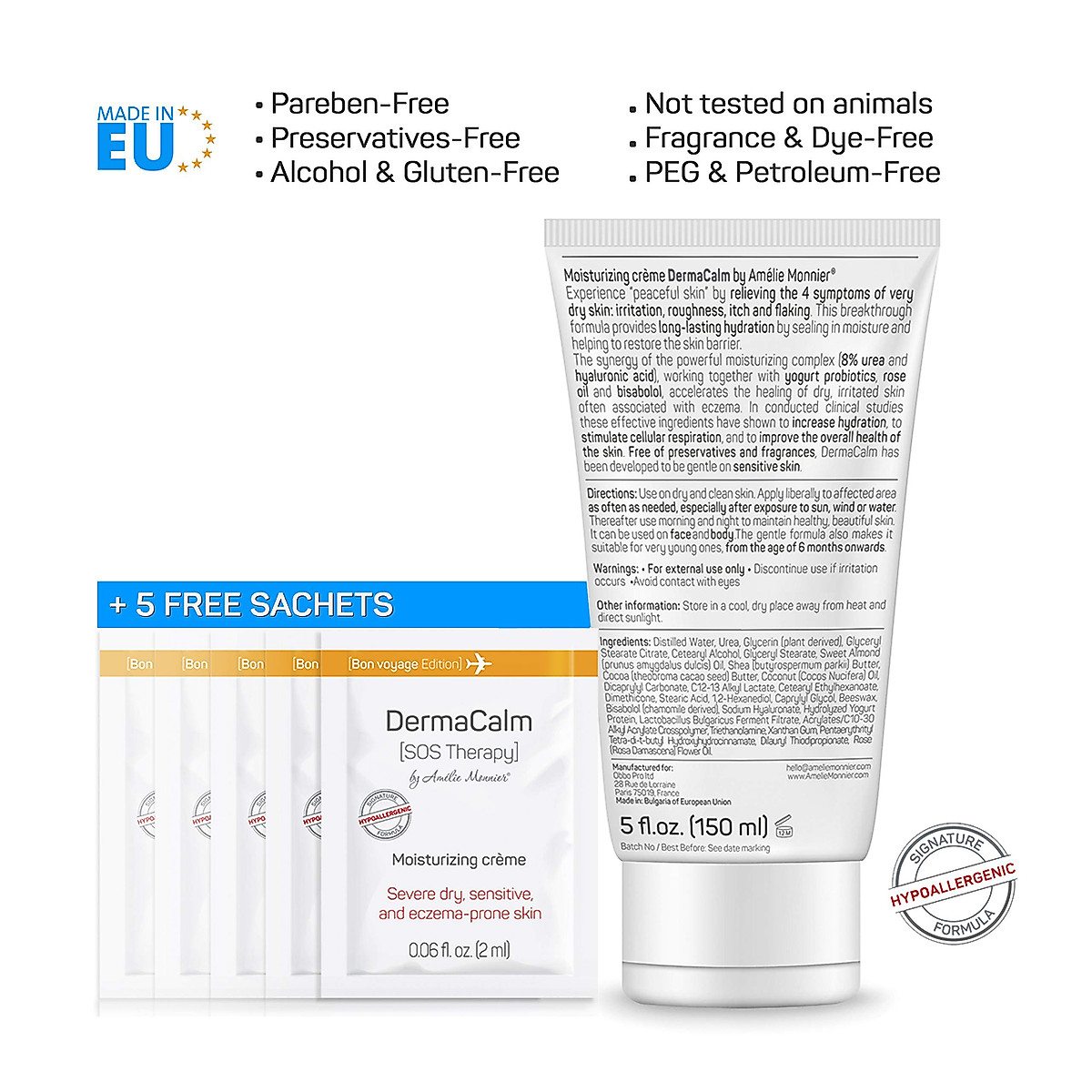 Amélie Monnier Include our European Hi-tech Tightening Collagen Repair Cream