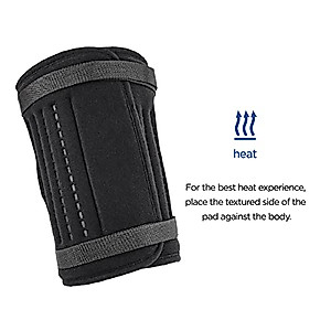 Conair Comfort Vibrating Heating Pad for Back Pain Relief, Heating Pad for Neck and Shoulder, Menstrual Heating Pad for Cramps, Large Size 12 inch x 23.5 inch, 3 Heat Settings w/ Auto Off