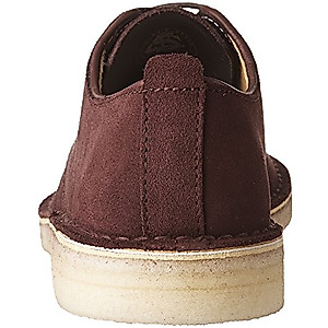 Clarks - Mens Desert London Low Boot, Size: 7.5 D(M) US, Color: Burg Suede