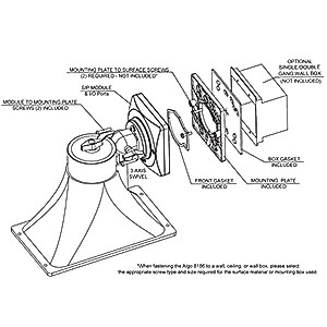 Algo 8186 SIP Paging Speaker and IP Loud Ringer