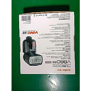 Godox V860II-S V860IIS Camera Flash Speedlite for Sony, 2.4G TTL Sony Flash Speedlight GN60 1/8000s HSS, Rechargable Li-ion Battery, 650 Full Power Flashes, Compatible for Sony DSLR Cameras